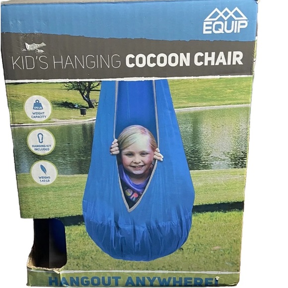 Equip Life | Other | Equip Life Kids Hanging Cocoon Chair | Poshmark